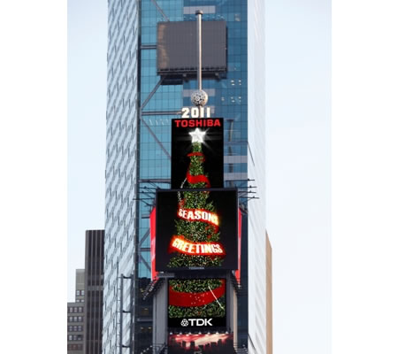 Toshiba and TDK to brighten up New York's Times Square with Traditional ...